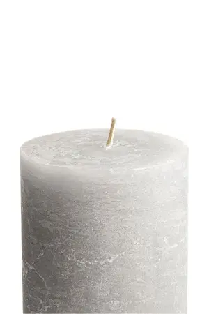 ZSA ZSA ZSU Deurne Pillar Candle 3.5 In Set Of 2 - Grey