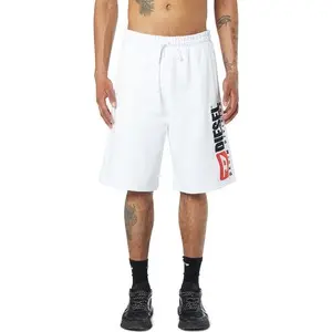 DIESEL® P-crow-div Sweat Shorts - White