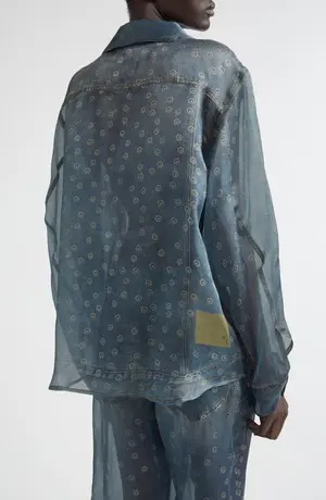 HAIKURE Maya Trompe L'oeil Organza Shirt - Silk