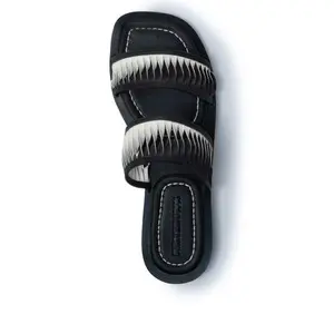 Bernardo Andorra Flat Sandal - Black