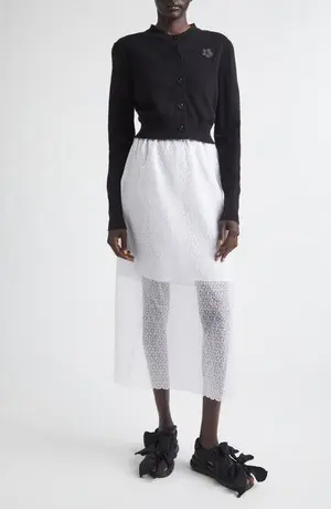 Cecilie Bahnsen Summer Cashmere & Wool Cardigan