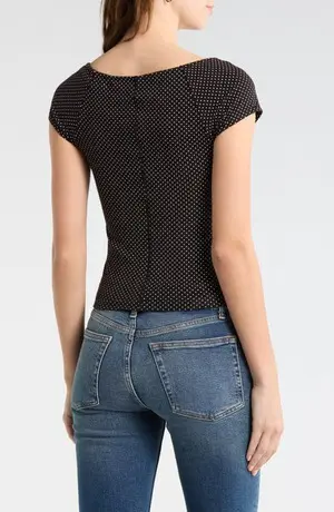 RE/DONE Dot Top