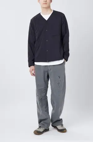 SNOW PEAK Flexible Insulated Water Repellent Cardigan Jacket