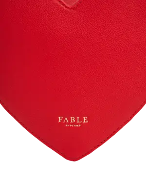 FABLE ENGLAND Penelope Heart Crossbody Purse