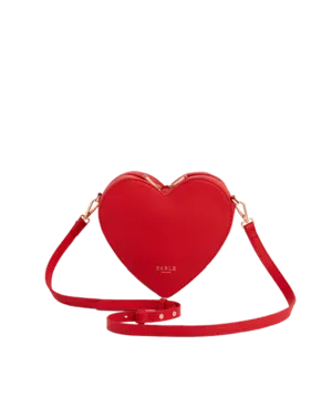 FABLE ENGLAND Penelope Heart Crossbody Purse