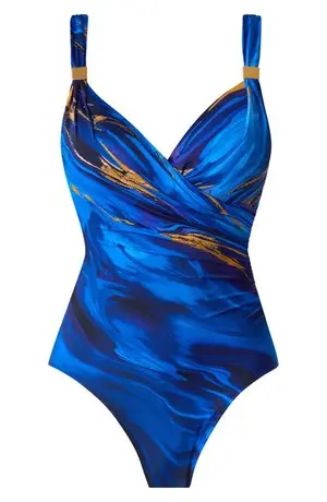 Miraclesuit Stellar Nova Siren One-piece Swimsuit - Blue Multi