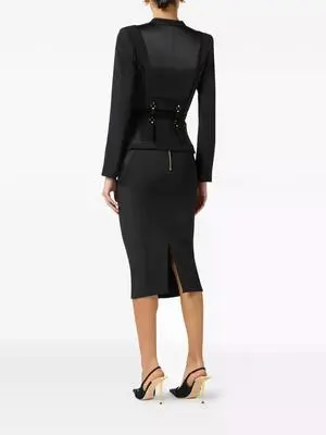 Elisabetta Franchi Bustier V-neck Jacket