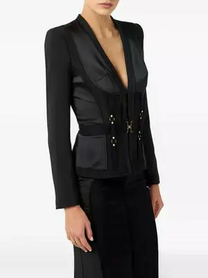 Elisabetta Franchi Bustier V-neck Jacket