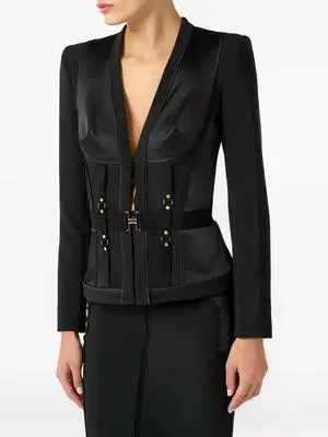 Elisabetta Franchi Bustier V-neck Jacket