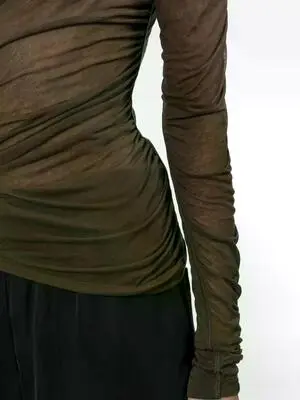 Helmut Lang Draped Top
