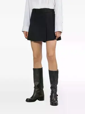Helmut Lang Pleated Mini Skirt