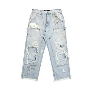 PALY HOLLYWOOD Busted Double Knee Jeans