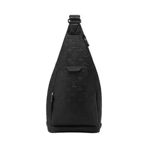 LOUIS VUITTON Duo Slingbag Monogram Shadow Calfskin Leather - Black