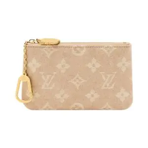 LOUIS VUITTON Key Pouch - Cream