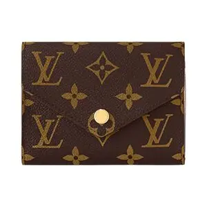 LOUIS VUITTON Victorine Wallet Monogram Canvas/rose Ballerine Pink - Brown