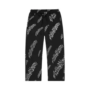 HELLSTAR Roll Print Graffiti Baggy Sweatpants