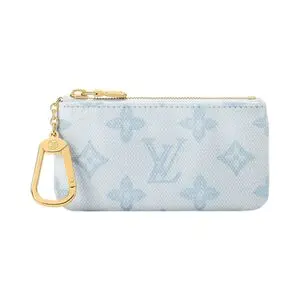 LOUIS VUITTON Key Pouch Monogram - Blue