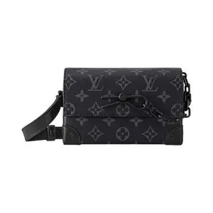 LOUIS VUITTON Steamer Wearable Wallet Monogram Eclipse Canvas - Black