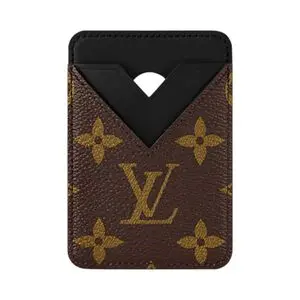 LOUIS VUITTON Magnetic Card Holder Monogram Canvas - Brown