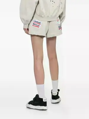 Mihara Yasuhiro Embellished Sticker Hoodie