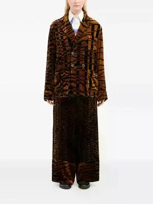 PIERRE-LOUIS MASCIA Animal-print Blazer