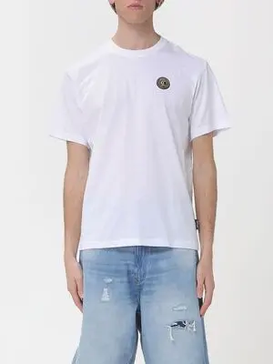 Just Cavalli Cotton T-shirt With Logo - White