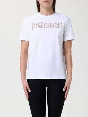 Just Cavalli Embroidered T-shirts For Women