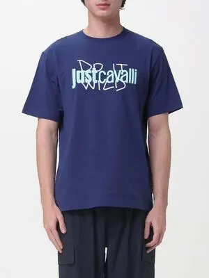 Just Cavalli Cotton T-shirt With Logo