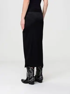 Versace Stretch Viscose Midi Skirt