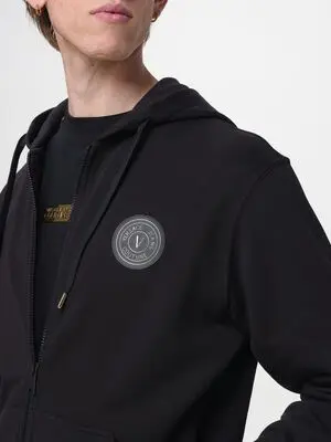 Versace Hooded Zip Sweatshirt