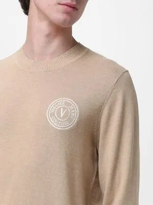 Versace Cotton Cashmere Crewneck Jumper