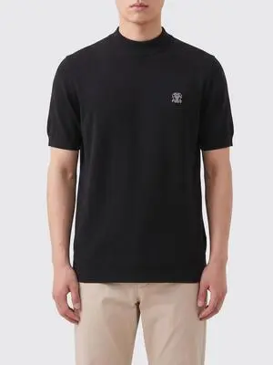 Brunello Cucinelli High Neck Sweater - Black