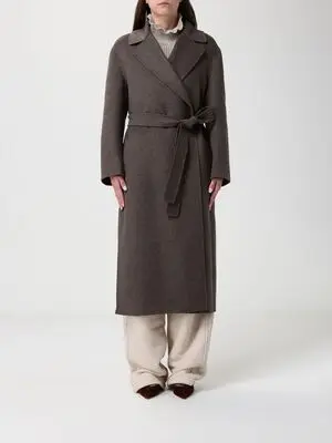 Max Mara Virgin Wool Coat - Red