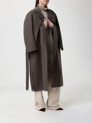 Max Mara Virgin Wool Coat - Red