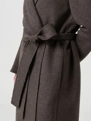 Max Mara Virgin Wool Coat - Red