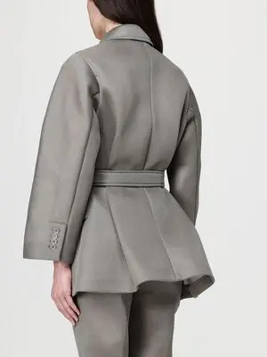 Max Mara Belted Textured Jacket