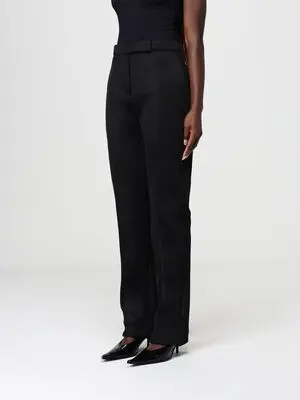 Max Mara Mesh Tailored Trousers - Black