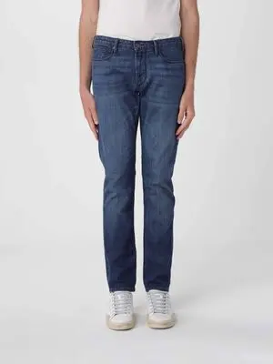 Emporio Armani Cotton Straight Jeans - Denim