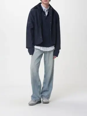 SUNFLOWER Cotton Casual Shirt - Blue