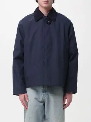 SUNFLOWER Relaxed Fit Shirt Jacket - Blue