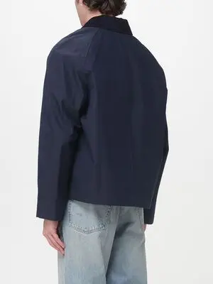 SUNFLOWER Relaxed Fit Shirt Jacket - Blue