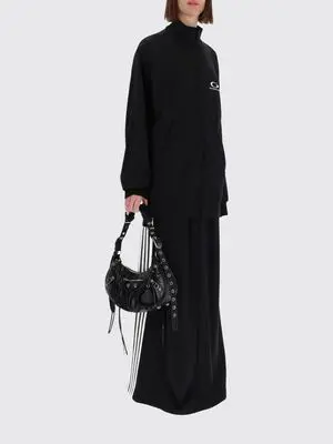 Balenciaga Zip Up Sweatshirt - Black