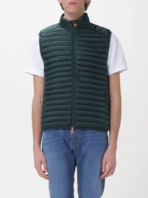 SAVE THE DUCK Padded Zip Puffer Jacket - Green