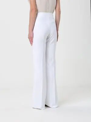 Max Mara Cecina Classic Cotton Trousers - White