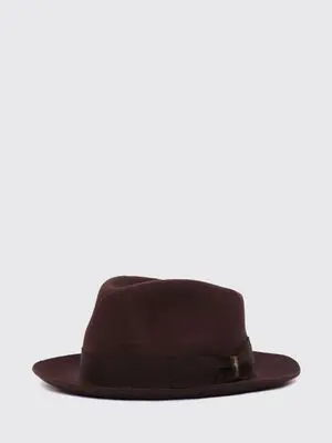 Borsalino Fedora Hat - Brown