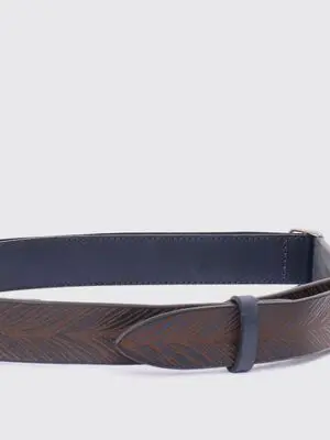Orciani Leather Belt - Violet