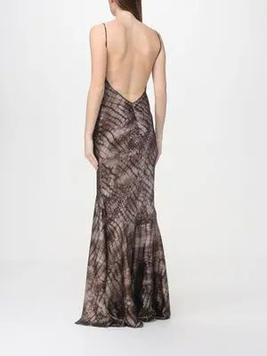 Elisabetta Franchi Maxi Dress - Brown