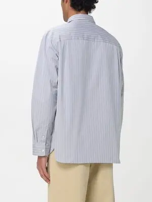 A.p.c. Striped Cotton Shirt - Grey