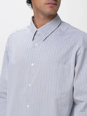 A.p.c. Striped Cotton Shirt - Grey