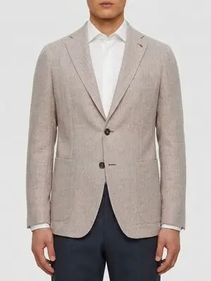 Tagliatore Single Breasted Jacket - Brown